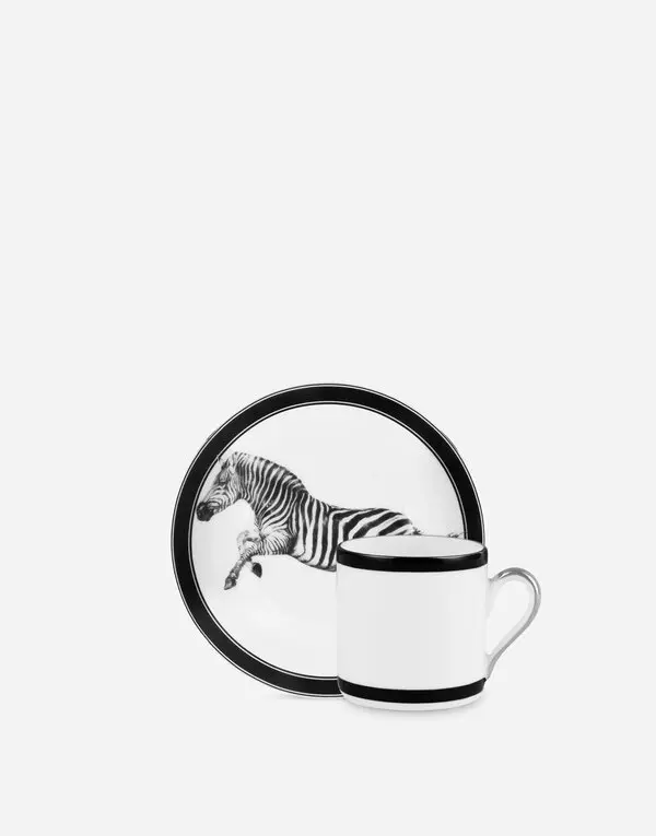 Dolce & Gabbana Porcelain Espresso Set Coffee Cups