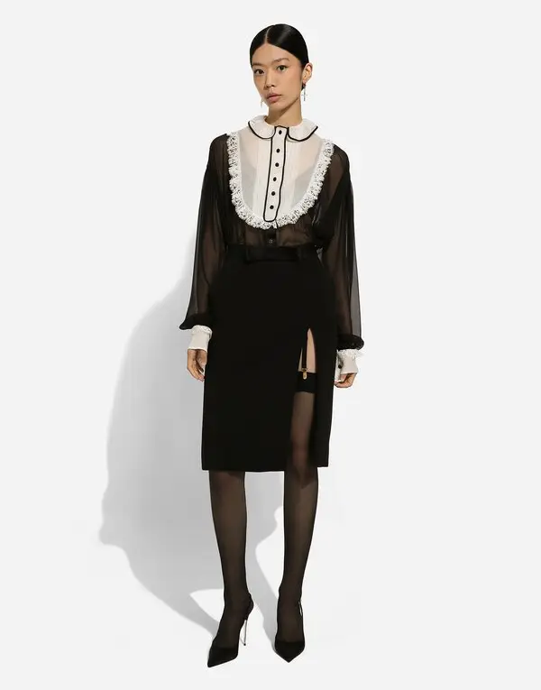 Dolce & Gabbana Camicia Shirts And Tops Silk