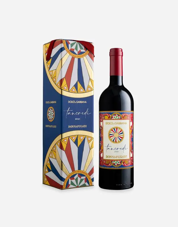Dolce & Gabbana Tancredi 2021 Terre Siciliane Igt Rosso Wine Red - Multicolor