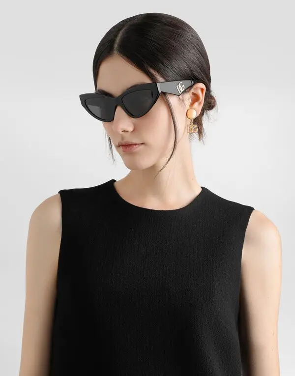 Dolce & Gabbana Short Wool Crepe A-line Dress