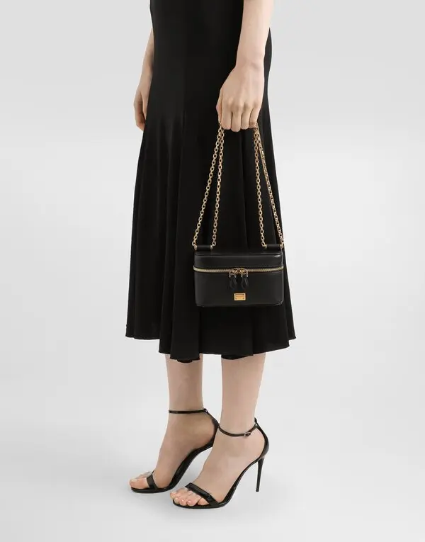 Dolce & Gabbana Sicily Crossbody Bag - Black