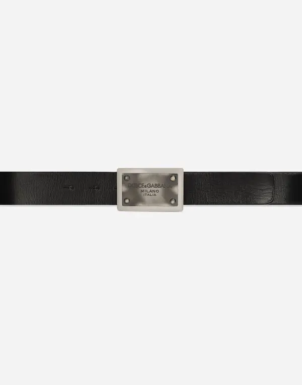 Dolce & Gabbana Leather Belt Belts Multi-colored Leather