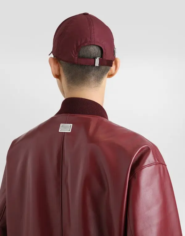 Dolce & Gabbana Sheepskin Bomber Jacket - Bordeaux
