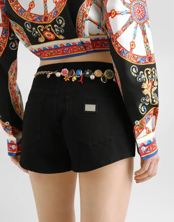 Dolce & Gabbana Shorts Denim And Jeans Multi-colored