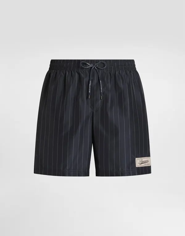 Dolce & Gabbana Stripe-print Medium Boxer Shorts Beachwear
