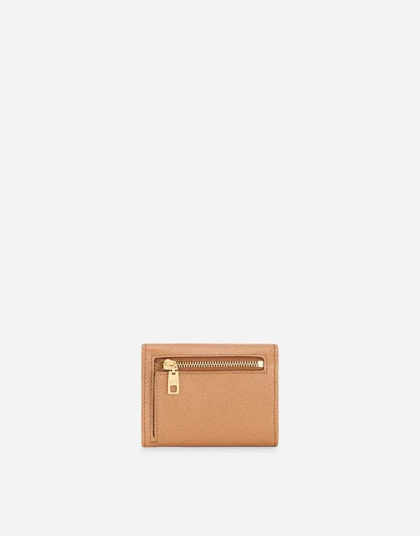 Dolce & Gabbana French Flap Wallet With Tag Wallets And Small Leather Goods Leather - Brown
