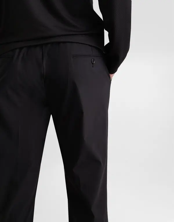 Dolce & Gabbana Nylon Canvas Trousers