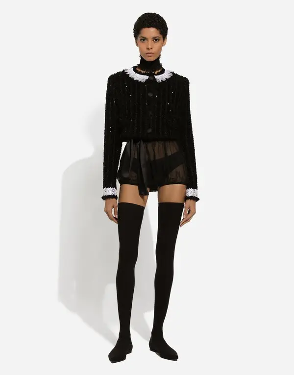Dolce & Gabbana Giacchino Coats And Jackets - Black