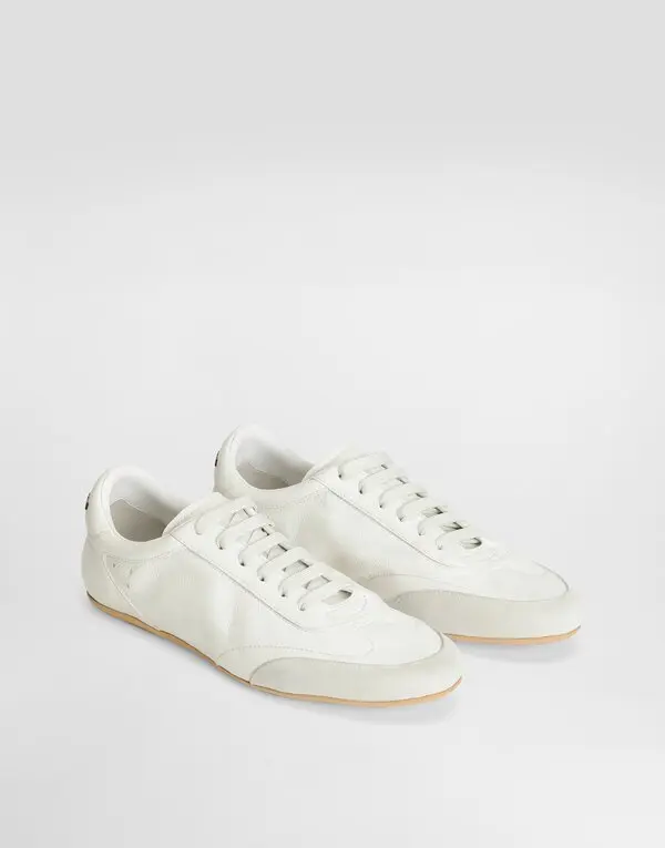 Dolce & Gabbana Calfskin Ginnica Soft Lace-up Sneakers - Multicolor