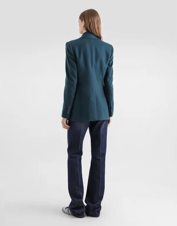 Dolce & Gabbana Single-breasted Cashmere Jacket Blazers