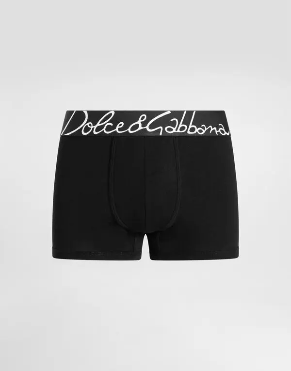 Dolce & Gabbana Regular Boxer Underwear And Loungewear - Black
