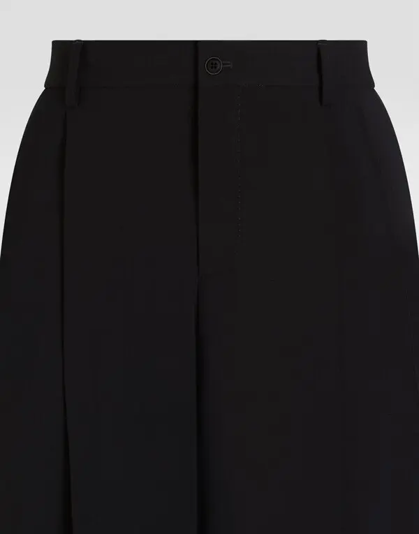 Dolce & Gabbana Wool Trousers Pants And Shorts