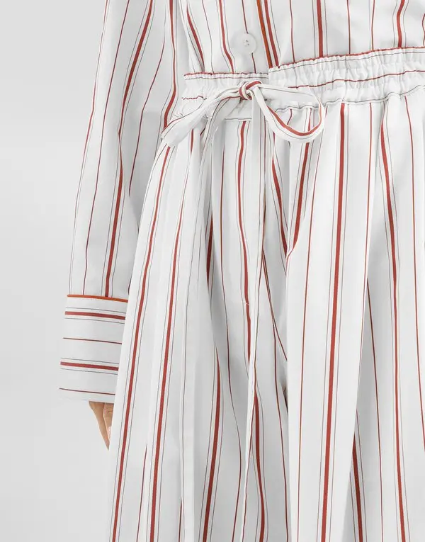 Dolce & Gabbana Striped Poplin Trousers