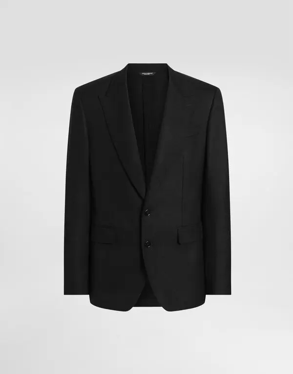 Dolce & Gabbana Sicilia Light Single-breasted Viscose Jacket Suits And Blazers