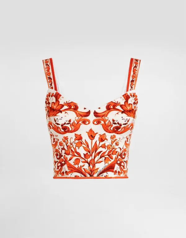 Dolce & Gabbana Bustier Shirts And Tops Multi-colored