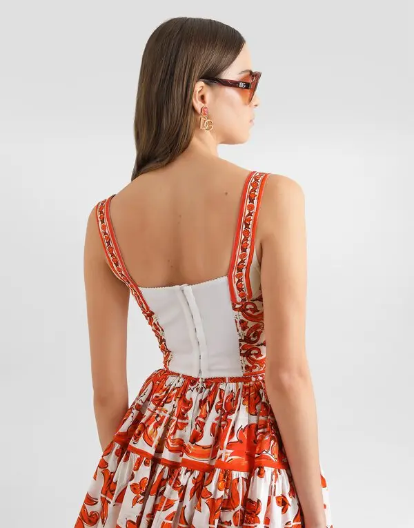Dolce & Gabbana Bustier Shirts And Tops Multi-colored