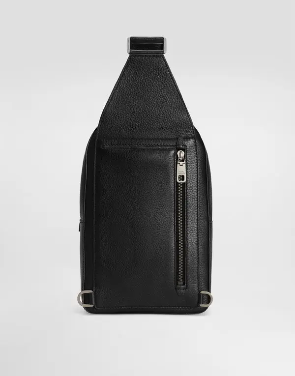 Dolce & Gabbana Deerskin Backpack With Dg Logo