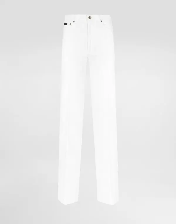 Dolce & Gabbana Flared Denim Jeans Denim And Jeans Multi-colored - Multicolor