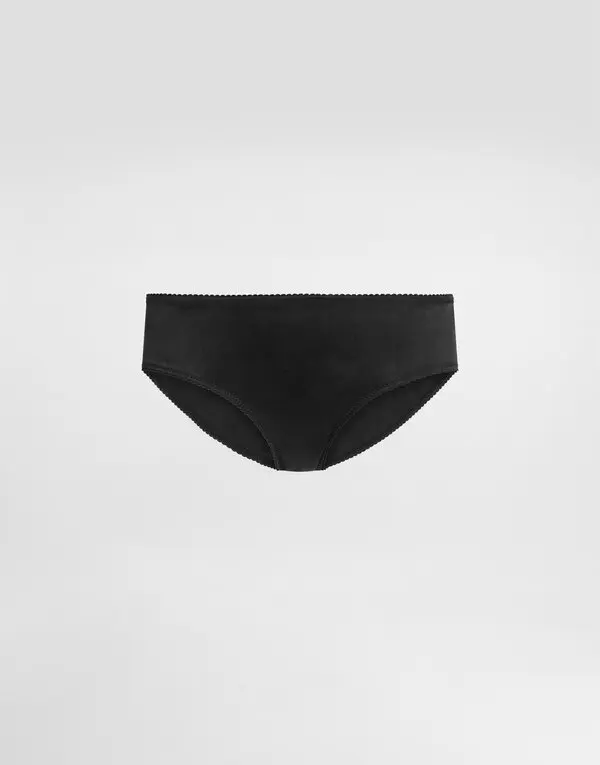 Dolce & Gabbana Slip Underwear Silk - Black