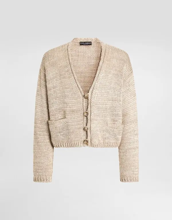 Dolce & Gabbana Cotton-linen Cardigan
