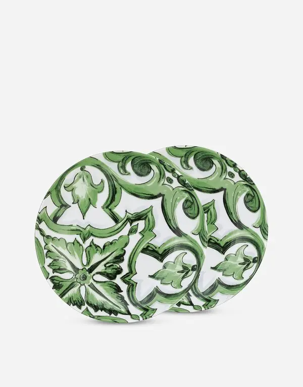 Dolce & Gabbana Set 2 Piatti Fondo Soup Bowl - Multicolor