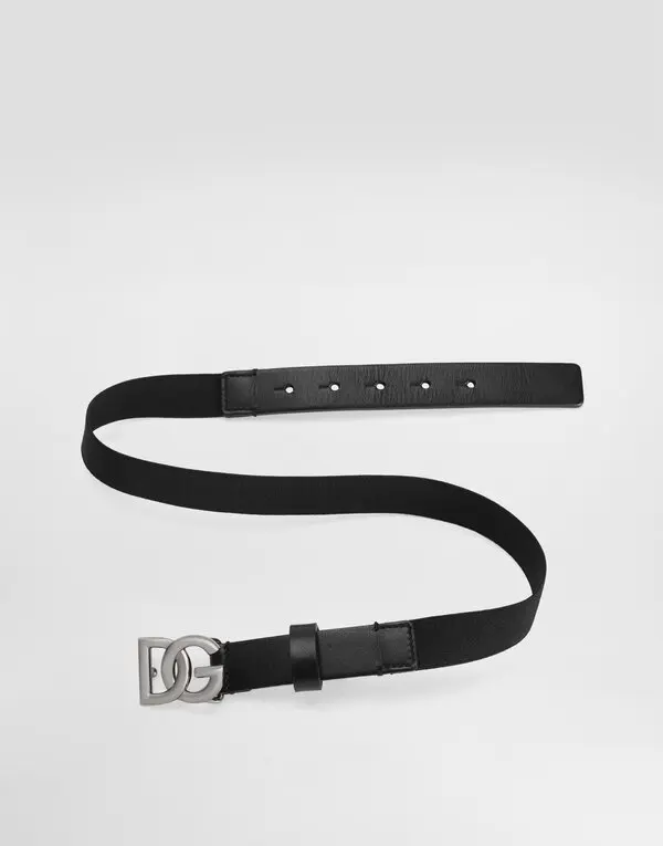 Dolce & Gabbana Belt With Dg Logo Accessories Fabric