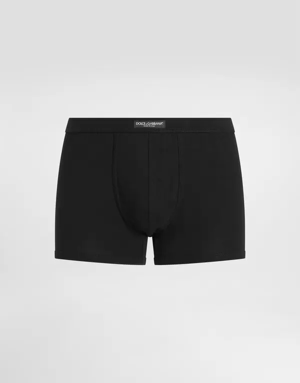 Dolce & Gabbana Regular Boxer Underwear And Loungewear Cotton - Black