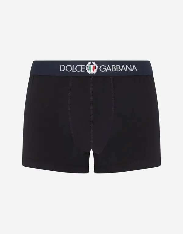 Dolce & Gabbana Regular Boxer Underwear And Loungewear Cotton - Blue