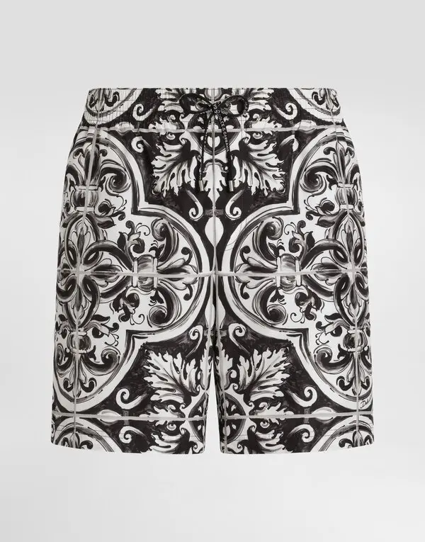 Dolce & Gabbana Boxer Medio Beachwear - Multicolor