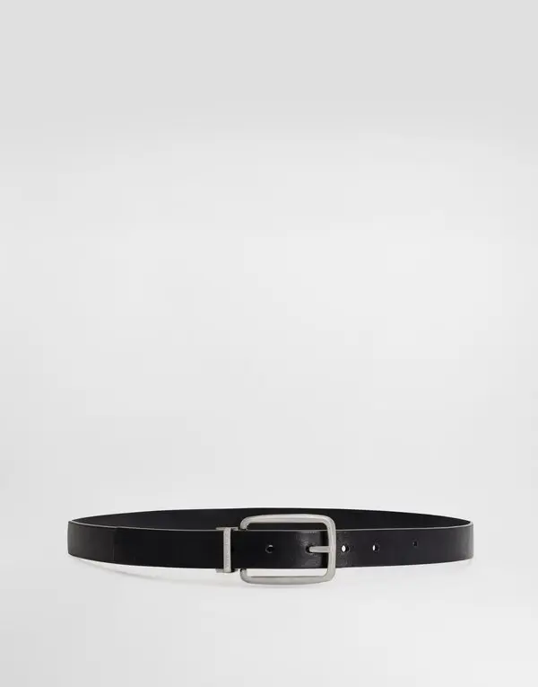Dolce & Gabbana Calfskin Belt Belts - Black