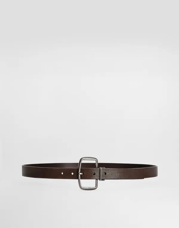 Dolce & Gabbana Calfskin Belt Belts - Brown