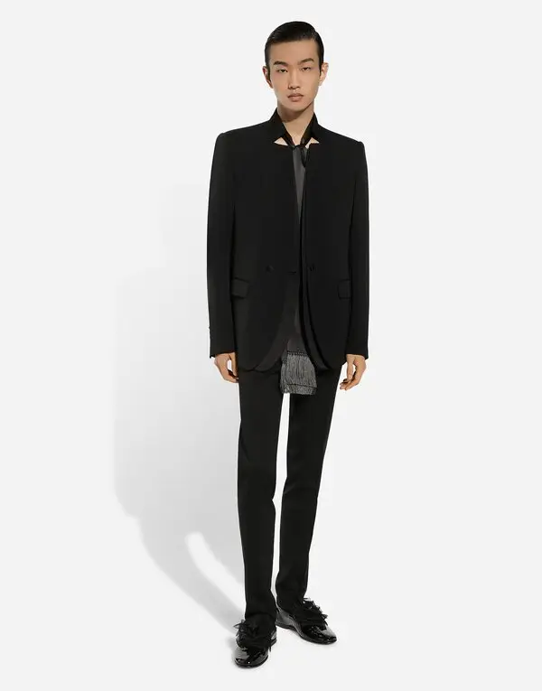 Dolce & Gabbana Single-breasted Wool Jacket Wool