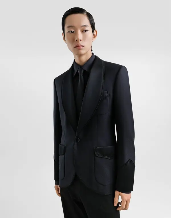 Dolce & Gabbana Single-breasted Wool Jacket Suits And Blazers