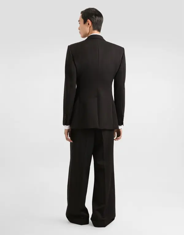 Dolce & Gabbana Wool And Silk Vest Suits And Blazers
