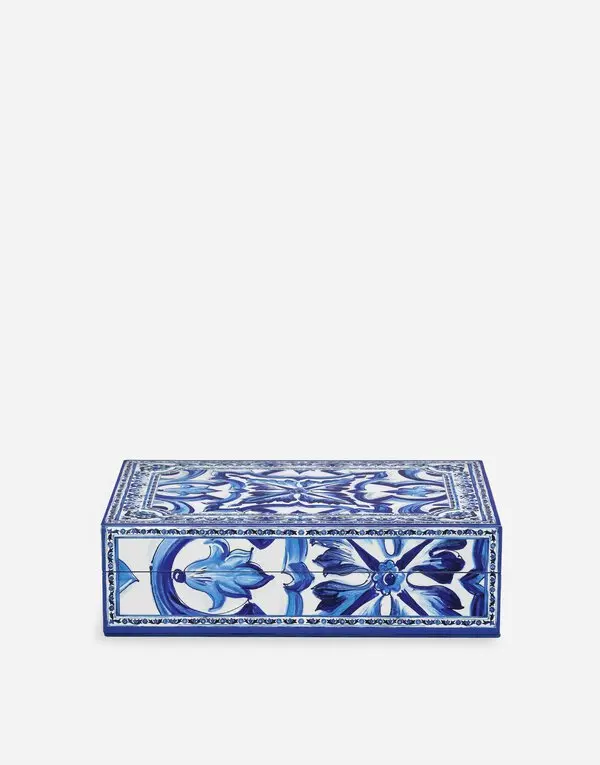 Dolce & Gabbana Large Decorated Plexiglass Box Decorative Boxes