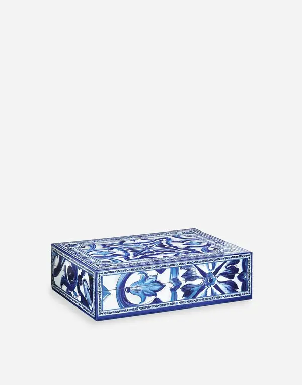 Dolce & Gabbana Large Decorated Plexiglass Box Decorative Boxes