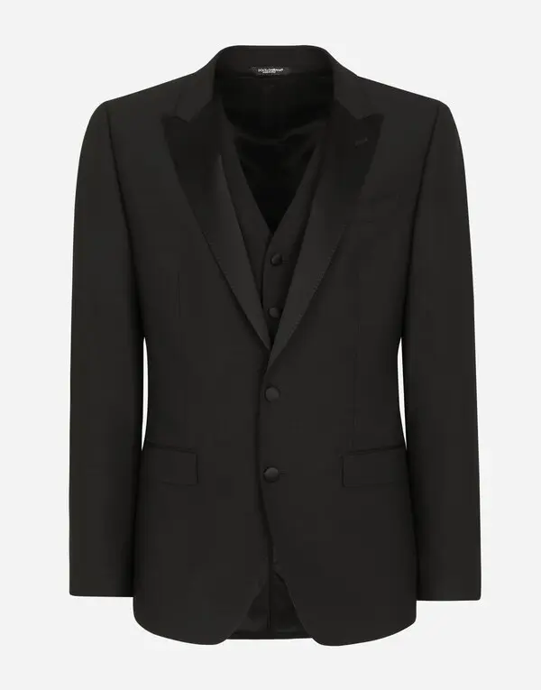 Dolce & Gabbana 3-piece Wool Suit Suits And Blazers