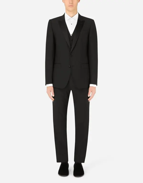 Dolce & Gabbana 3-piece Wool Suit Suits And Blazers