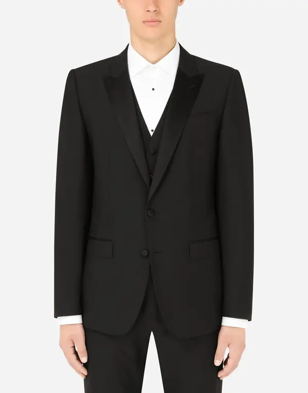 Dolce & Gabbana 3-piece Wool Suit Suits And Blazers