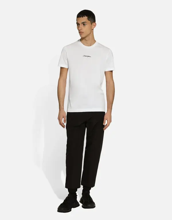 Dolce & Gabbana Cotton Jogging Pants Pants And Shorts Cotton