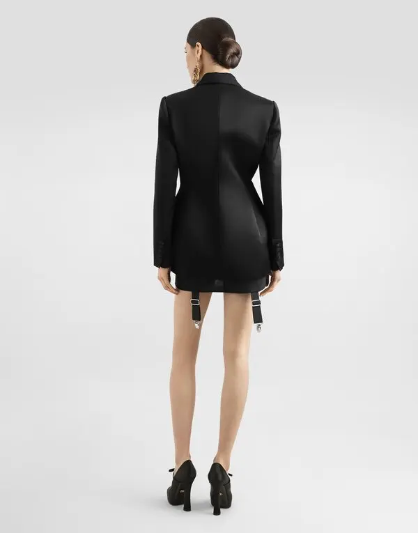 Dolce & Gabbana Double-breasted Duchess Jacket With Conical Cups Blazers