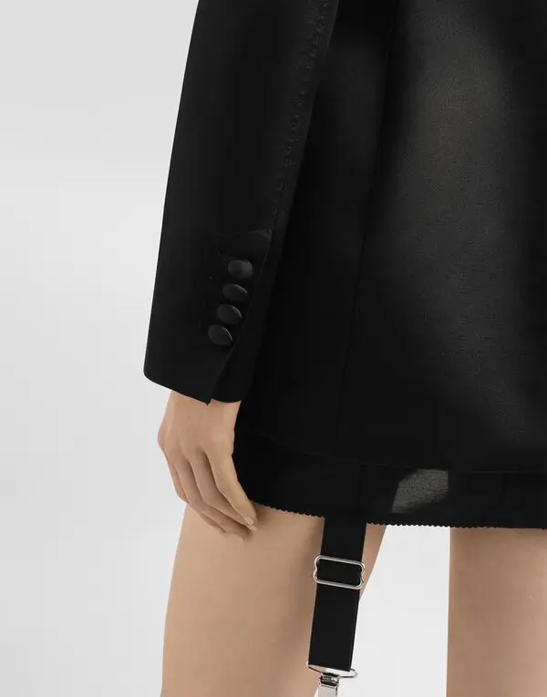 Dolce & Gabbana Double-breasted Duchess Jacket With Conical Cups Blazers