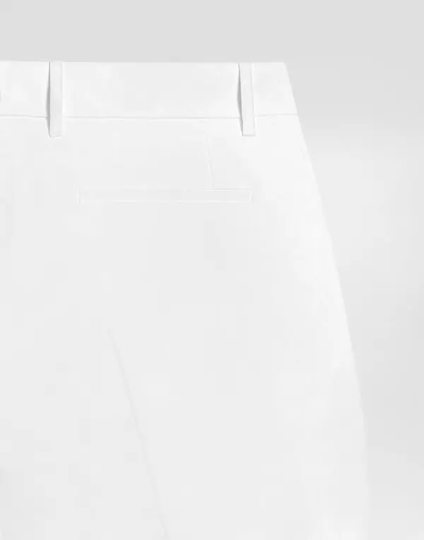 Dolce & Gabbana Pantalone Pants And Shorts Linen - White