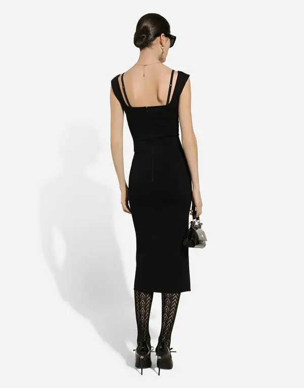 Dolce & Gabbana Sleeveless Viscose Knit Dress