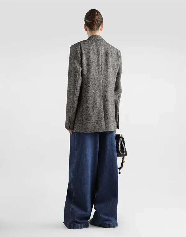 Dolce & Gabbana Cashmere Pullover Sweaters And Cardigans - Grey