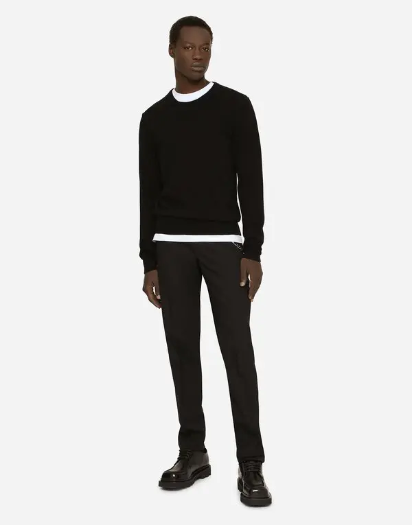 Dolce & Gabbana Cashmere Round Neck Sweater