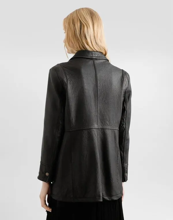 Dolce & Gabbana Vintage Lambskin Jacket Coats And Jackets