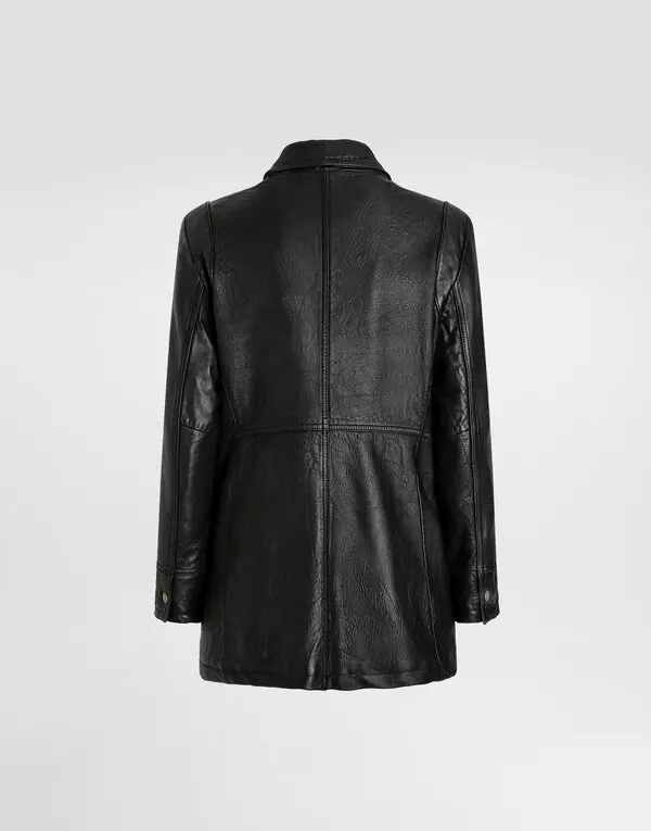 Dolce & Gabbana Vintage Lambskin Jacket Coats And Jackets