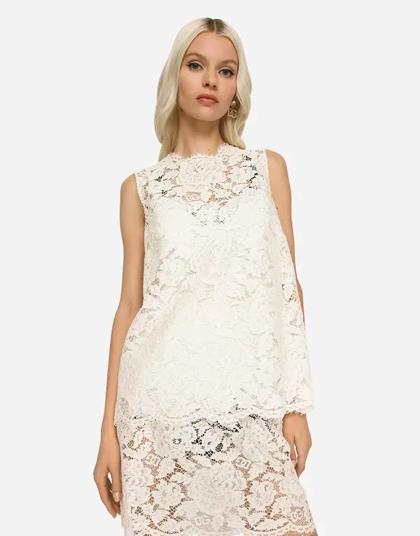 Dolce & Gabbana Top Shirts And Tops Lace
