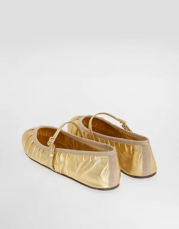 Dolce & Gabbana Ballerina Flat Shoes Leather